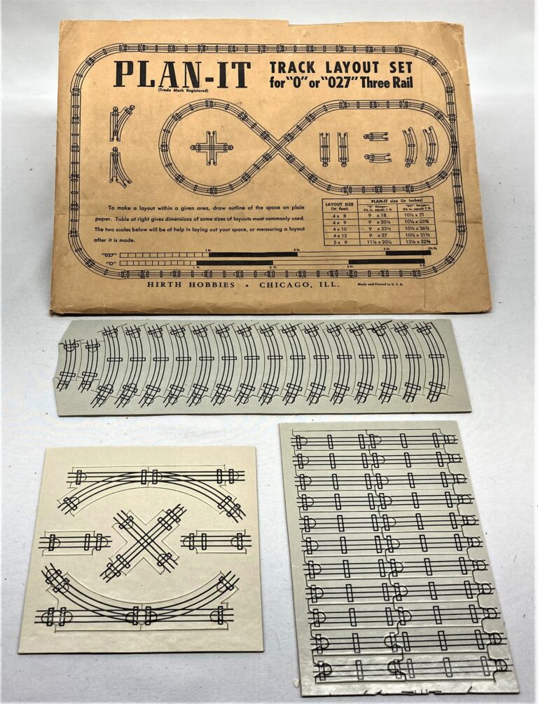 POSTWAR, TRACK TEMPLATES & PRINTING KITS – WELCOME TO CORNUCOPIA OF TOY ...