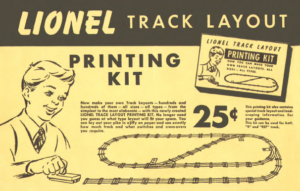 POSTWAR, TRACK TEMPLATES & PRINTING KITS – WELCOME TO CORNUCOPIA OF TOY ...