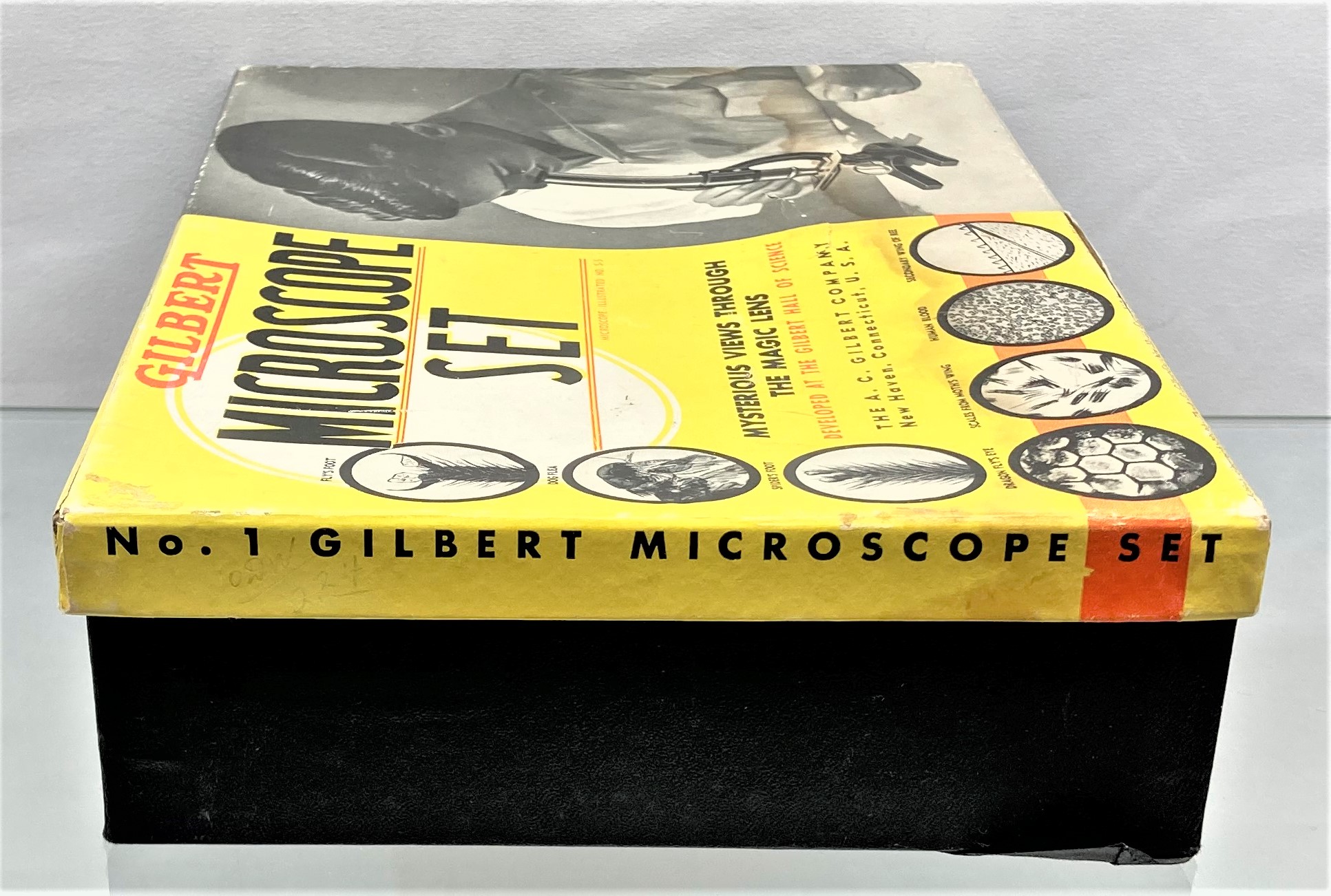 SCIENCE, GILBERT MICROSCOPE SETS – WELCOME TO CORNUCOPIA OF TOY TRAINS
