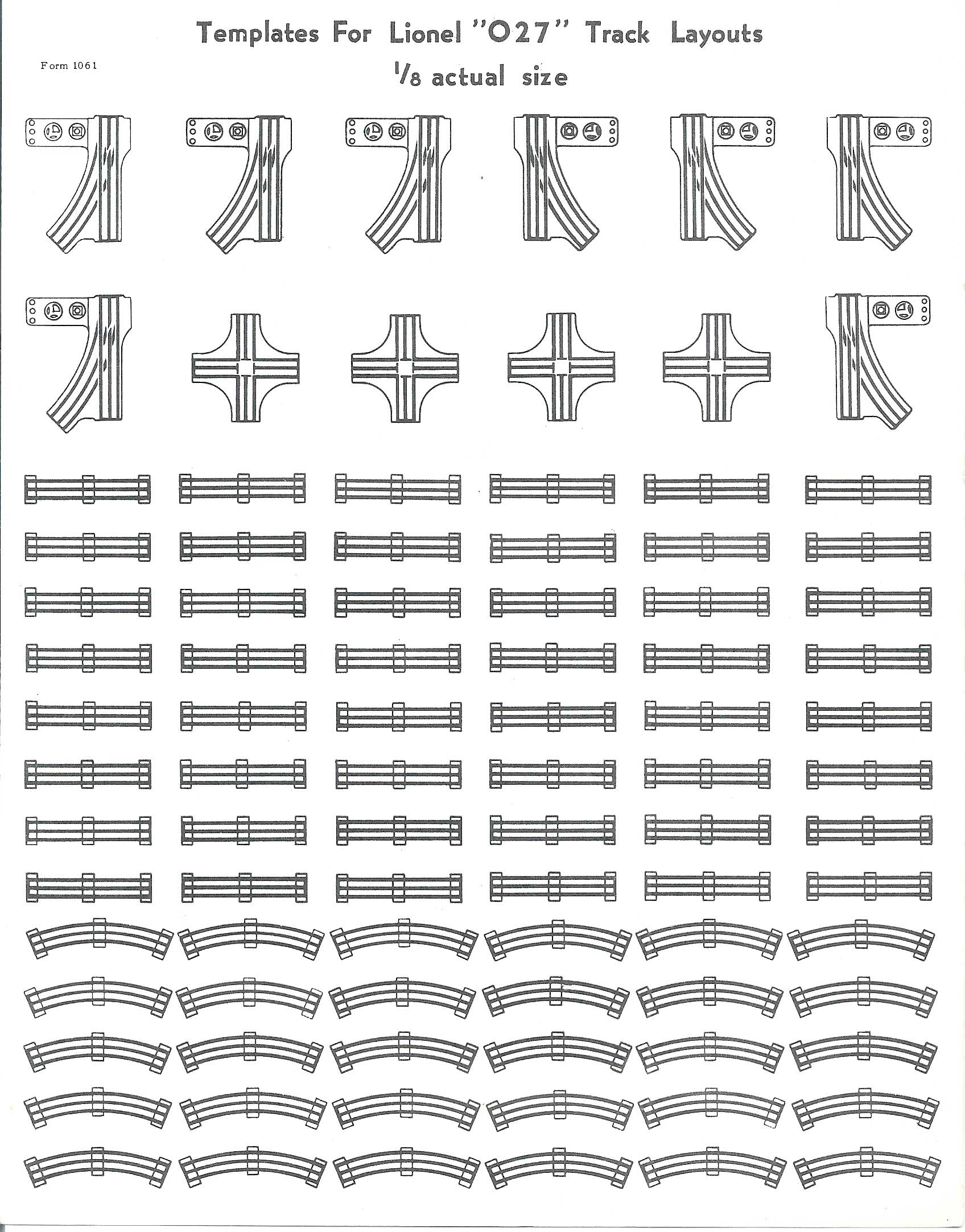 POSTWAR, TRACK TEMPLATES & PRINTING KITS – WELCOME TO CORNUCOPIA OF TOY ...