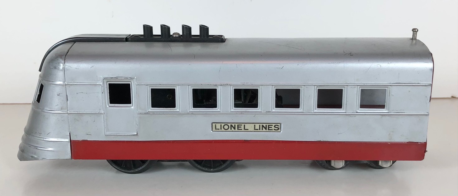 PREWAR “O” GAUGE TINPLATE, No. 1700 STREAMLINED LOCOMOTIVES, “Junior ...