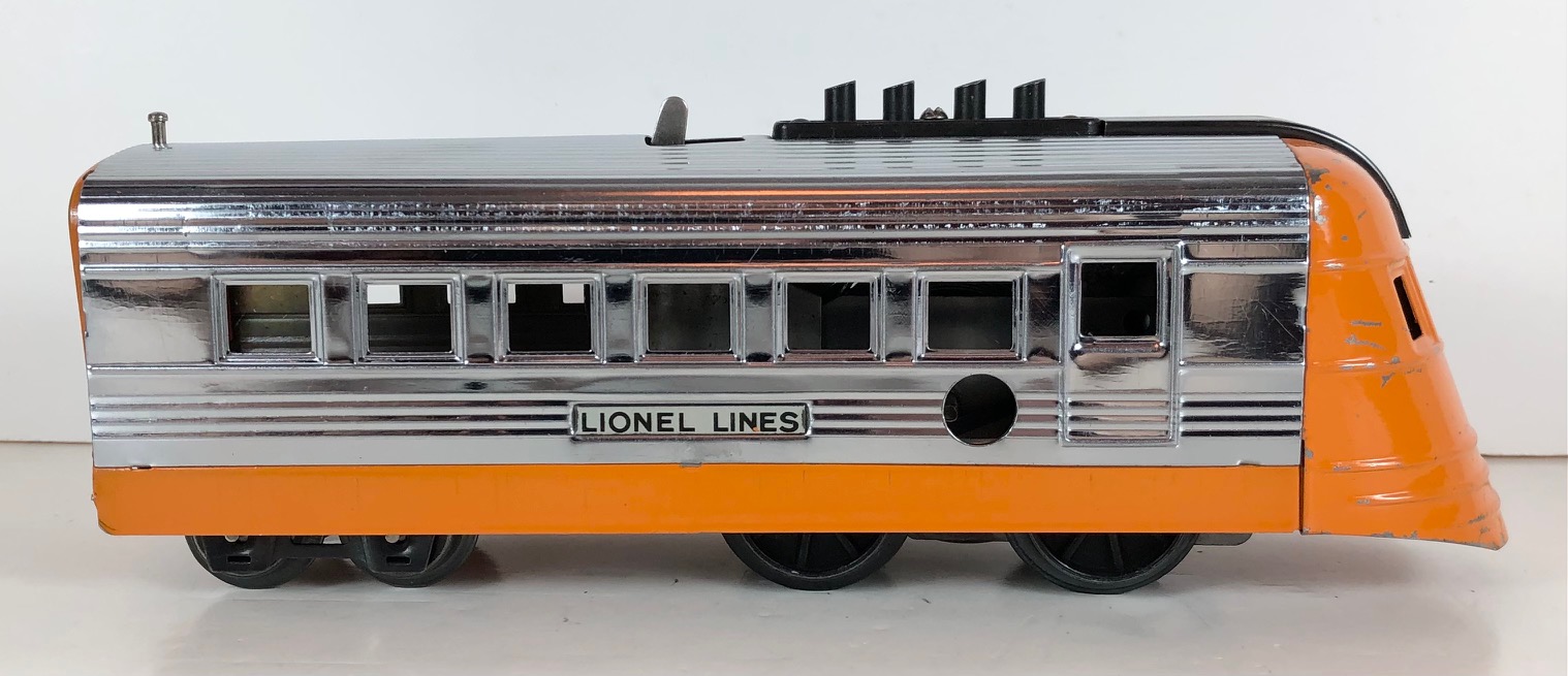 PREWAR “O” GAUGE MECHANICAL, JUNIOR STREAMLINED LOCOMOTIVE, No. 1816 ...